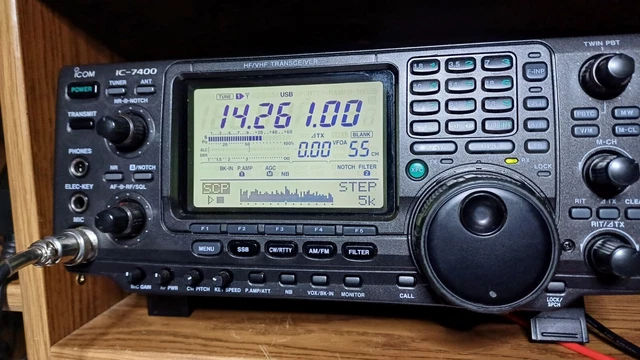 ICOM IC 7400 AFU Allmode Gerät,HF,50 und VHF 100 Watt EUR 590,00 ...