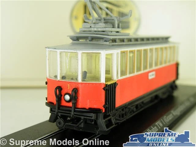 WORLD TRAMS STUBAITALBAHN Tw 1 Model Tram 1904 Grazer Aeg 1:87 Scale ...