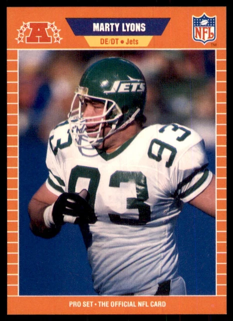 1989 PRO SET Cartes Football Marty Lyons #301 EUR 1,91 - PicClick FR