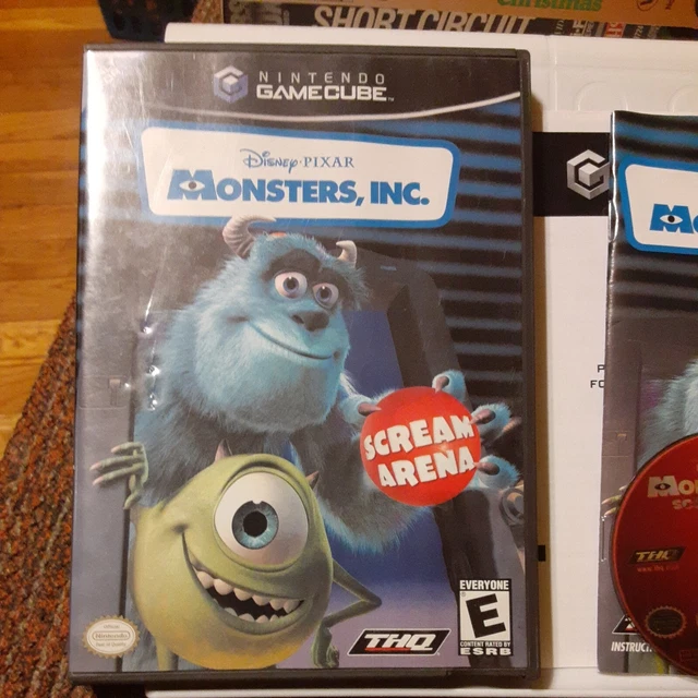 MONSTERS, INC. SCREAM Arena (Nintendo GameCube 2002) COMPLETE CIB ...