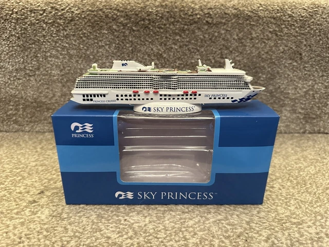 PRINCESS CRUISES ‘SKY PRINCESS’ Resin Cruise Ship Model - 18cms LAST ...