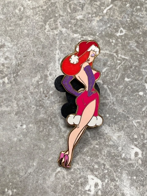 DISNEY WHO FRAMED Roger Rabbit Pin Badge - Jessica Rabbit Dressed As ...