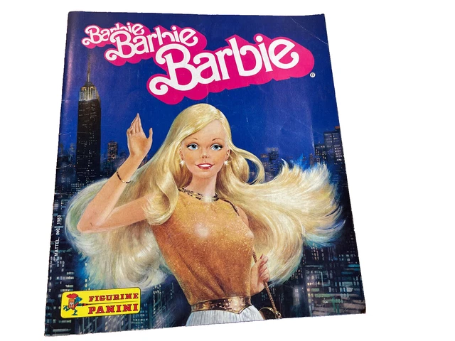 ANCIEN ALBUM PANINI BARBIE -1983- Mattel-incomplet 75/180-Excellent ...