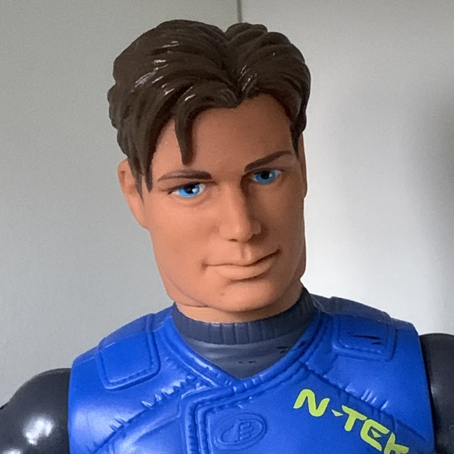 1998 MAX STEEL N-Tek Action Figure Vintage Mattel Con Vestiti E ...