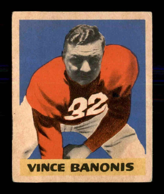 1949 FEUILLE #38 Vince Banonis VG/VGEX X2916341 EUR 18,06 - PicClick FR