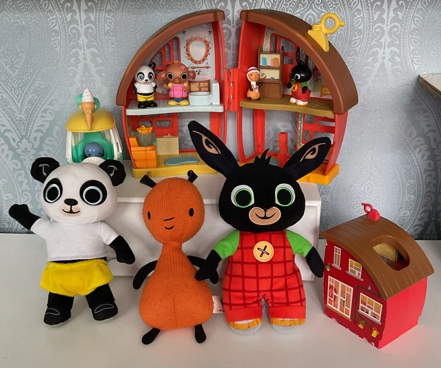 CBEEBIES BING BUNNY & Friends Bundle Of Toys In Talking Soft Toys House ...