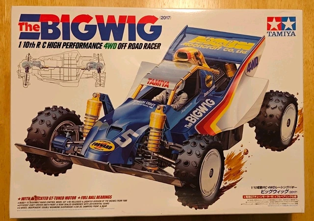 TAMIYA THE BIGWIG 1/10 4WD Electric Off-Road Buggy Unassembled Kit ...