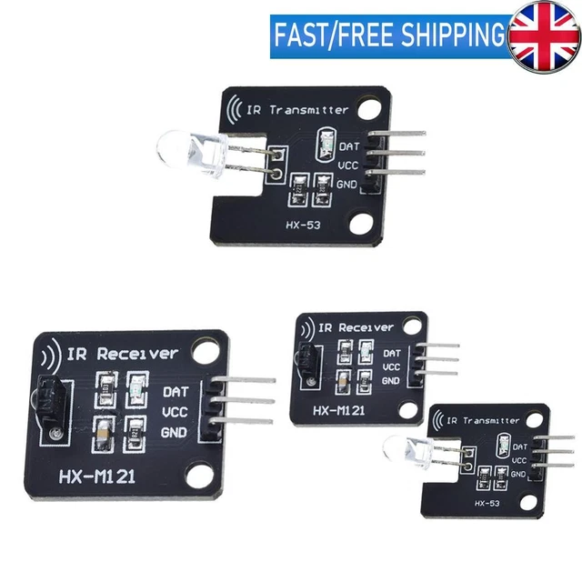 INFRARED RECEIVER SENSOR Board Digital 38khz IR Transceiver Module for Arduino £4.01 - PicClick UK