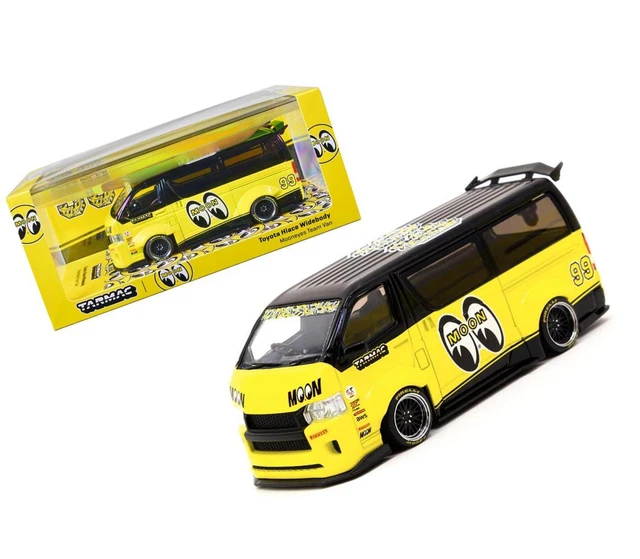 TOYOTA HIACE WIDEBODY Van RHD (Right Hand Drive) #99 Mooneyes Team Van ...
