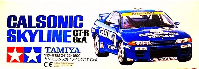 TAMIYA CALSONIC SKYLINE GT-R Gr.A 1/24 CALSONIC SKYLINE BNR32 EUR 168 ...