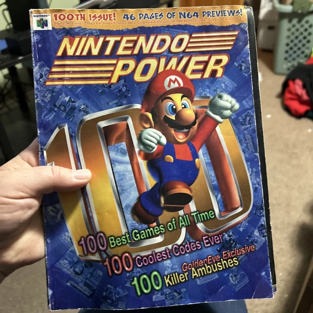 NINTENDO POWER MAGAZINE Vol 100 September 1997 100th Issue with ...
