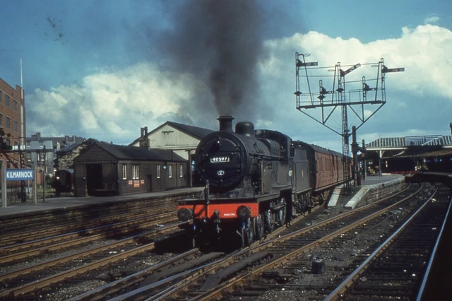 35MM RAILWAY SLIDE: COLOUR-RAIL: SC 457: CLASS 2P: 40597 £2.80 ...