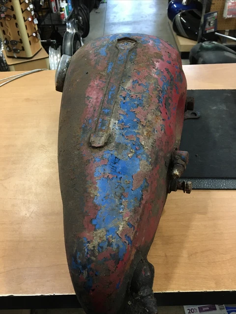 HARLEY DAVIDSON OEM 45” Flathead original gas tanks £1,172.10 - PicClick UK