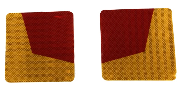 MILITARY HMMWV HUMVEE Vehicle Reflector Set Delinators Warning Stickers ...