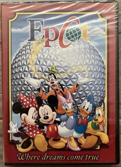 RARE WALT DISNEY World Epcot "Where Dreams Come True" DVD Brand New ...