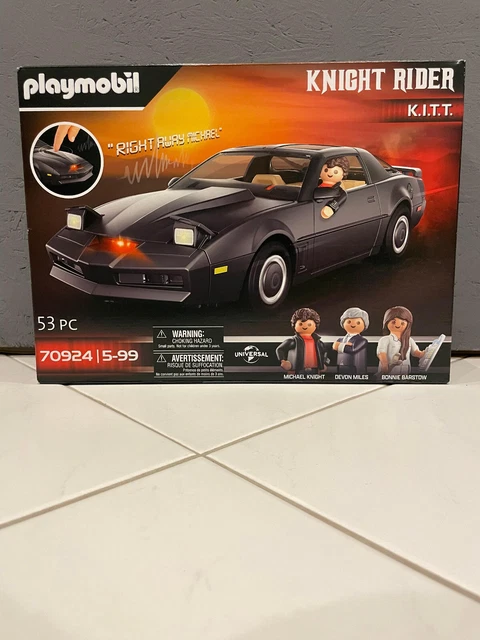 PLAYMOBIL KNIGHT RIDER - K.I.T.T. Baukasten-Set - 53 Teile (70924) EUR ...