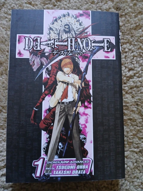 DEATH NOTE MANGA Volume 1 English Shonen Jump Advanced $4.00 - PicClick