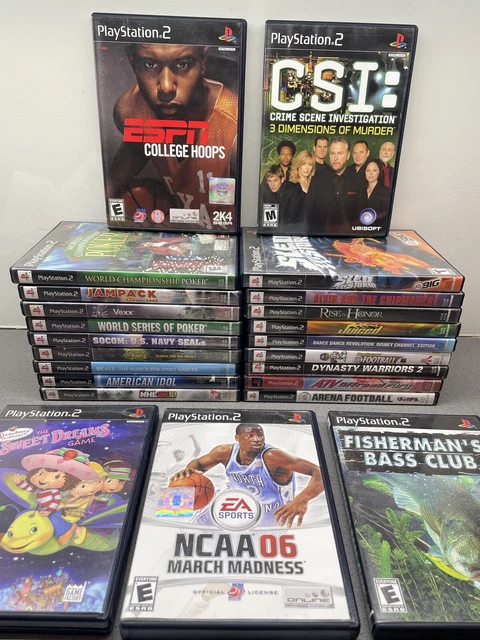 PS2 GAMES Lot You Pick BUILD A BUNDLE FLAT Rate Same Day Shipping ...