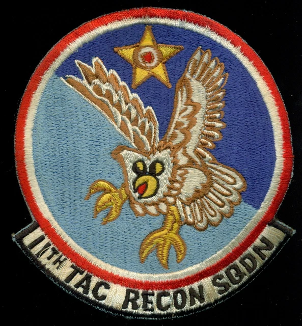 USAF 11TH TRS Tactical Recon Squadron Patch N-22 EUR 16,58 - PicClick FR