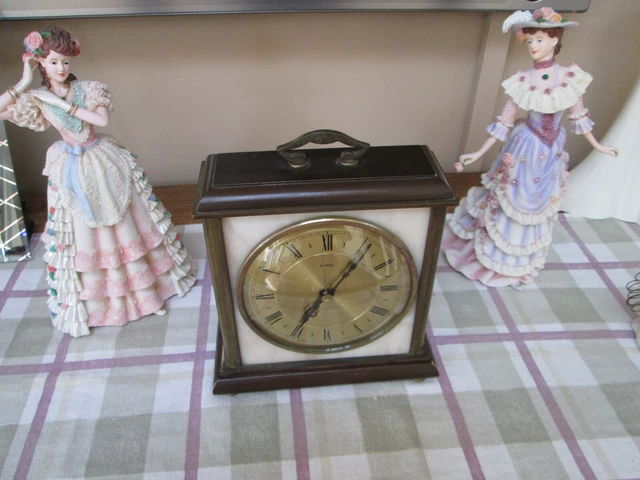 RARE METAMEC MANTLE Clock Electro Magnetic Carriage H Samuels Ltd ...