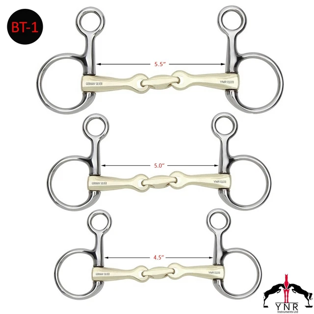 FILET BAUCHER SNAFFLE Suspendu Joues Avec Cuivre Pastille Cheval ...