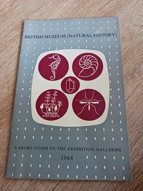 VINTAGE BRITISH MUSEUM (Natural History) Short Guide 1964 £6.99 ...