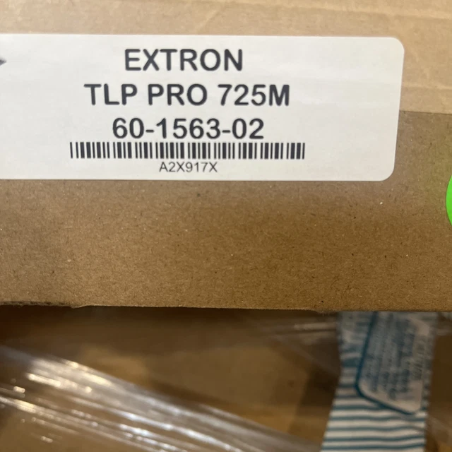 EXTRON TLS 725M 7" Wall Mount TouchLink Scheduling Panel - Black $275. ...