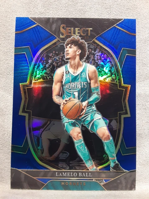 2022-23 PANINI SELECT #41 LaMelo Ball Concourse Argent Prizm ...