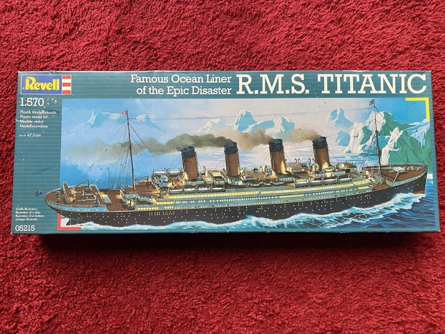 REVELL RMS TITANIC Model Kit 05215 1:570 Scale - Sealed - New £35.00 ...