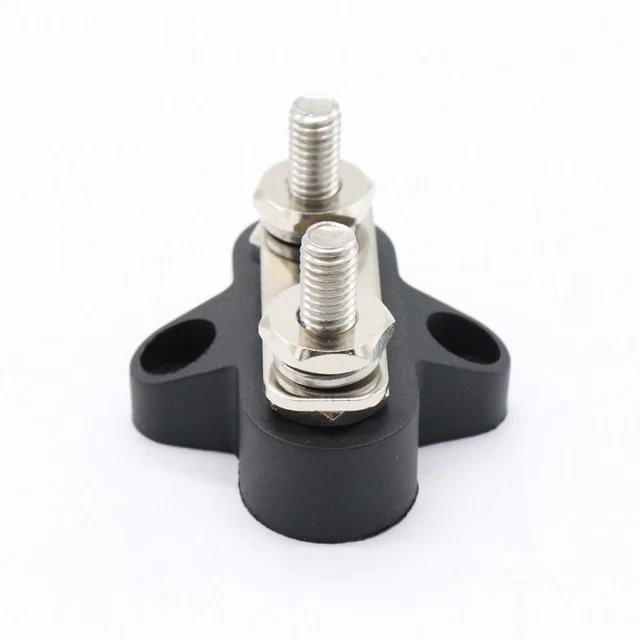 48V DUAL TERMINAL Heavy Duty Power Distribution Block for Car Boat ...