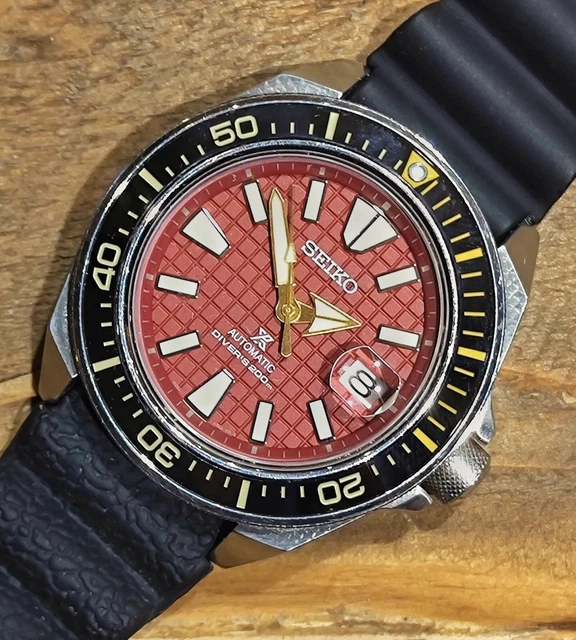 SEIKO PROSPEX LIMITED Edition RED "Shu-Iro" King Samurai Watch: #525 of ...
