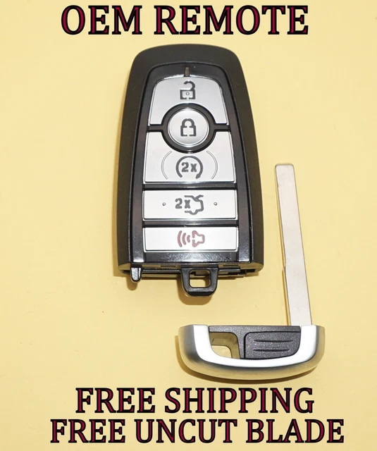 OEM 2022 2023 Ford Mustang Smart Key Remote Fob W/ Motion Sensing M3N ...