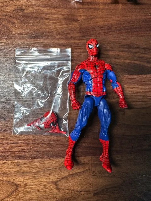 HASBRO MARVEL LEGENDS Spider-Man Retro Animated Spider-Man 2020 Figure ...