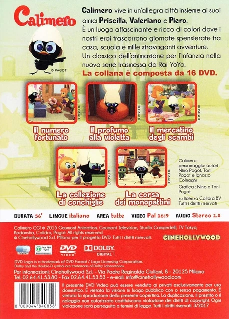 CALIMERO - GRANDI Sfide Per Calimero (DVD) Cartoni Animati £4.88 ...