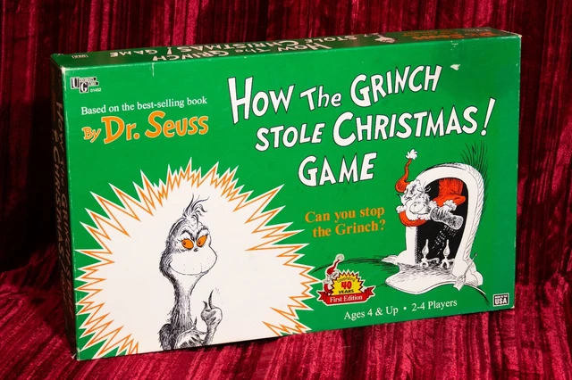 HOW THE GRINCH Stole Christmas Board Game University Games £21.99 ...