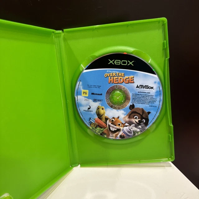 OVER THE HEDGE Original Xbox Video Game Dreamworks Activision $11.00 ...
