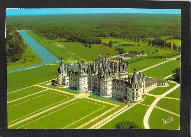 A5185 FRANCE LES MERVEILLES DU VAL DE LOIRE CHAMBORD Chateau postcard ...