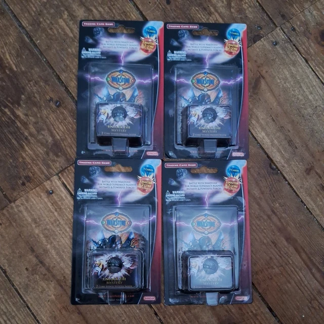 4 X WARSTONE Trading Card Game new and factory sealed £10.00 - PicClick UK