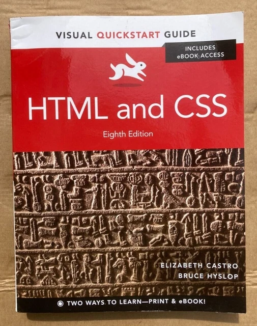HTML AND CSS : Visual Quick Start Guide By Hyslop & Castro, with Access ...