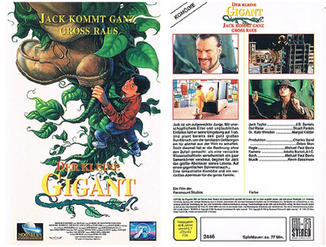 DER KLEINE GIGANT - Stuart Pankin Margot Kidder J.D. Daniels - (VHS ...