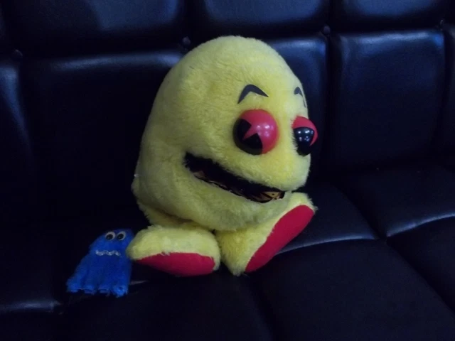 RARE VINTAGE 80’S PAC-MAN Plush Hand Puppet Commonwealth Toy Arcade ...