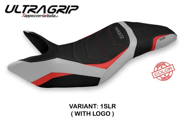 RIVESTIMENTO SELLA TRIUMPH Speed Triple 11-15 Nisko LOGO 1SLRargento ...