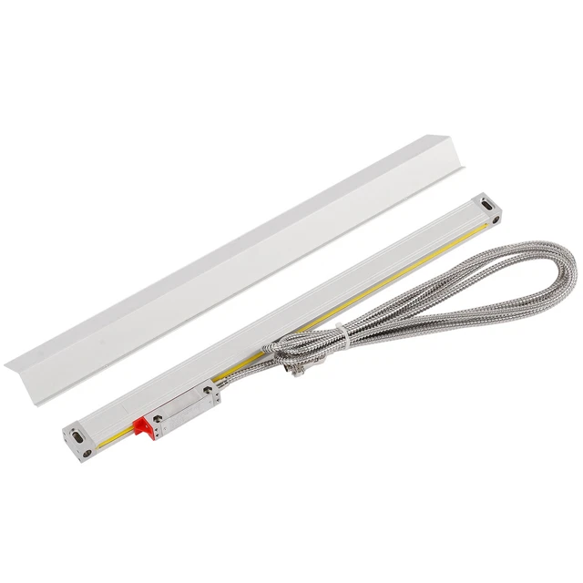 LINEAR SCALE ENCODER Accuracy 5μm Grating Ruler Sensor For Lathe DC5V ...