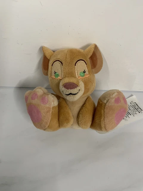 DISNEY THE LION King Nala Tiny Big Feet Small Micro Plush Doll - 3 ...