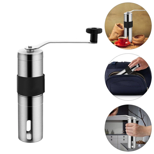 MANUAL TRAVEL ESPRESSO Maker Coffee Machine Hand Crank £17.88 - PicClick UK
