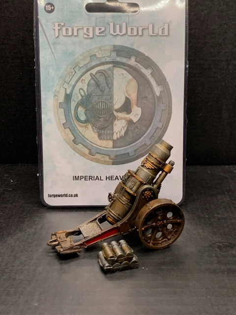 DEATH KORPS OF Krieg Imperial Heavy Mortar painted Warhammer 40k Astra ...