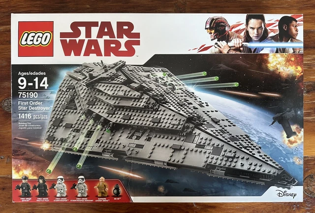 LEGO STAR WARS First Order Star Destroyer (75190) Complet Supreme ...