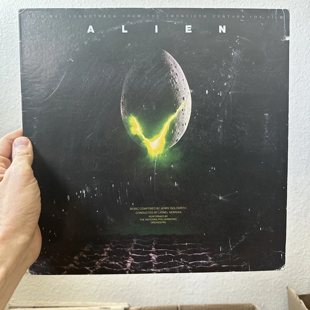 ALIEN SOUNDTRACK 1979 Jerry Goldsmith 20th Century Fox Records Vinyl LP ...