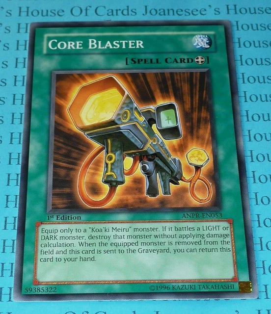 CORE BLASTER ANPR-EN053 Common Yu-Gi-Oh Card 1st Edition New £1.40 ...