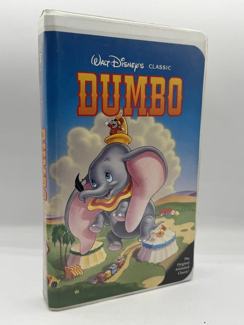 DUMBO WALT DISNEY Home Video Tape VHS Black Diamond The Classics EUR 10,59 - PicClick IT